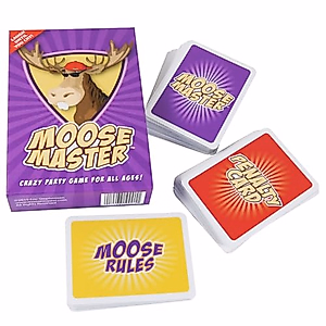 Moose Master - Laugh Until You Cry Fun - Your Cheeks Will Hurt from Smiling and Laughing so Hard - for Fun People Looking for A Hilarious Night in a Box