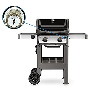 MENSI AAA Battery Pulse Electronic Igniter Replacement of Weber 81316 Repair Cap for Weber Spirit and Genesis Grills Pack of 2 Only for AAA Type Igniter