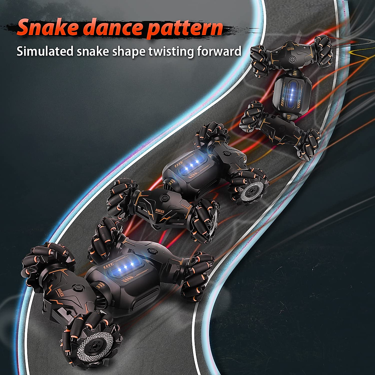 FUUY RC Drift Car Hot Wheels Smart Hand Controll RC Car Double-Sided Driving RC Drift Trunk Twist Remote Control Car for Teen Boys Idea