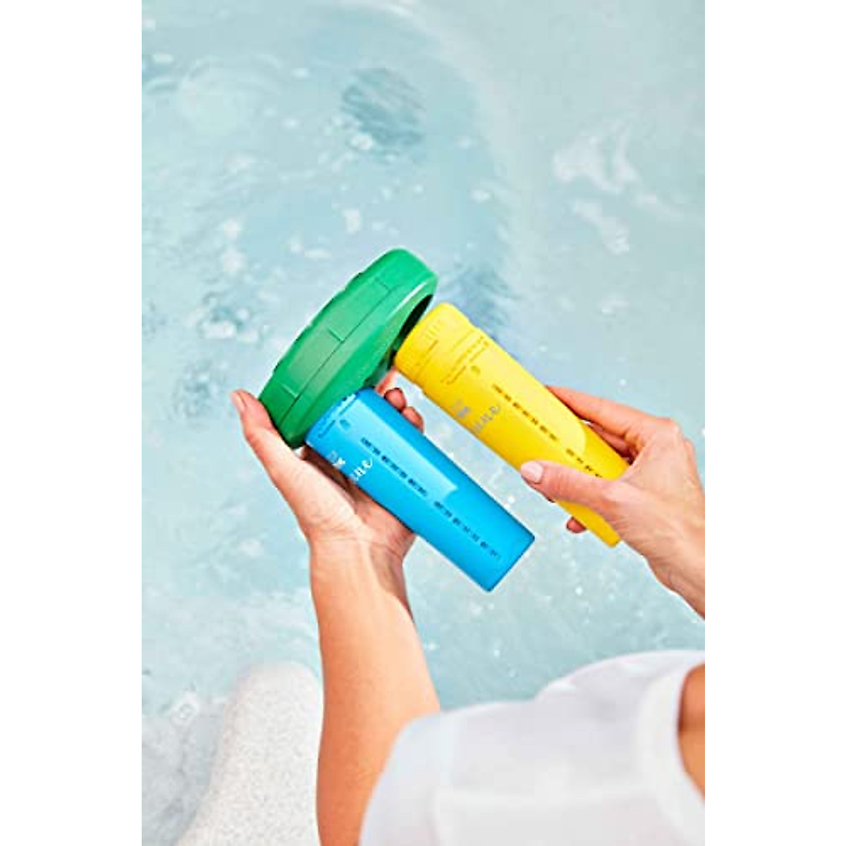 2 Frog Serene Mineral Replacement Cartridges for Hot Tubs for use only with Frog Serene in-Line and Floating Sanitizing Systems for Spas up to 600 gallons, Quick and Easy Hot Tub Sanitizer