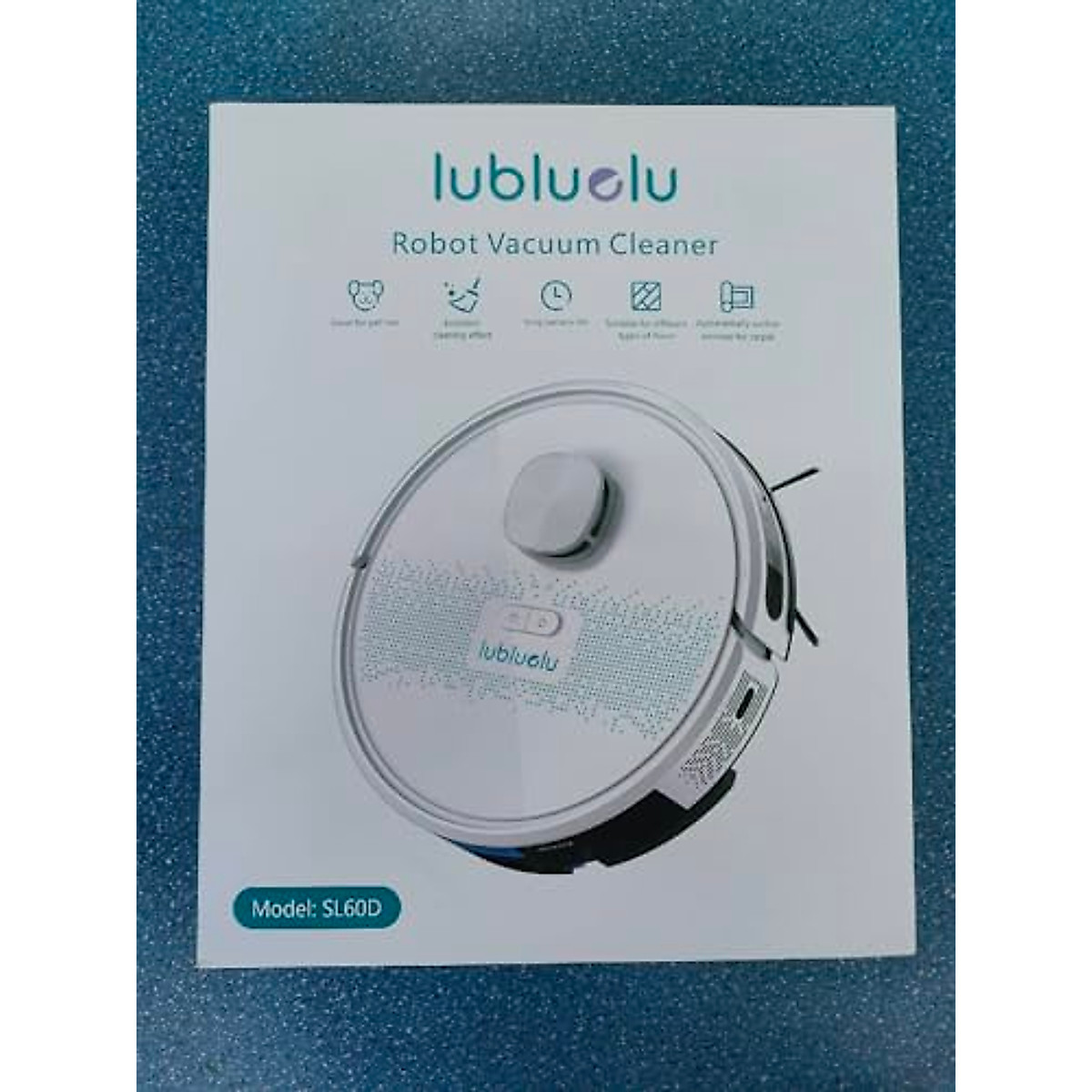 Lubluelu Robot Vacuum and Mop Combo 3000Pa, 2 in 1 Robotic Vacuum Cleaner, Lidar Navigation Laser, 5 Editable Map,10 No-go Zones, App/Alexa, Intelligent Vacuum Robot for Pet Hair, Carpet, Hard Floor