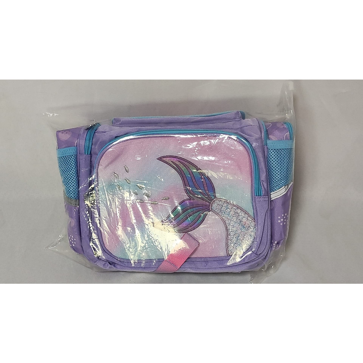 Tanou Kids Backpacks for Girls, 16'' Elementary School Backpack, Breathable Bookbags with Reflective Strip for Girl 6-12 Years, Mermaid