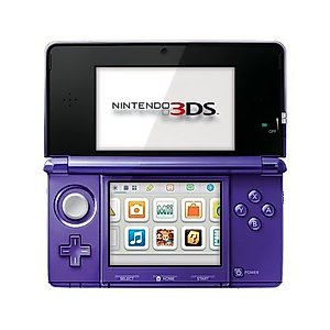 Nintendo 3DS Midnight Purple - Nintendo 3DS (Renewed)