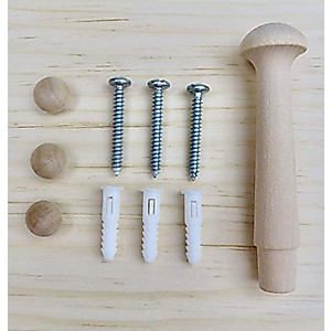 60" Unfinished Shaker Peg Rack With Shelf