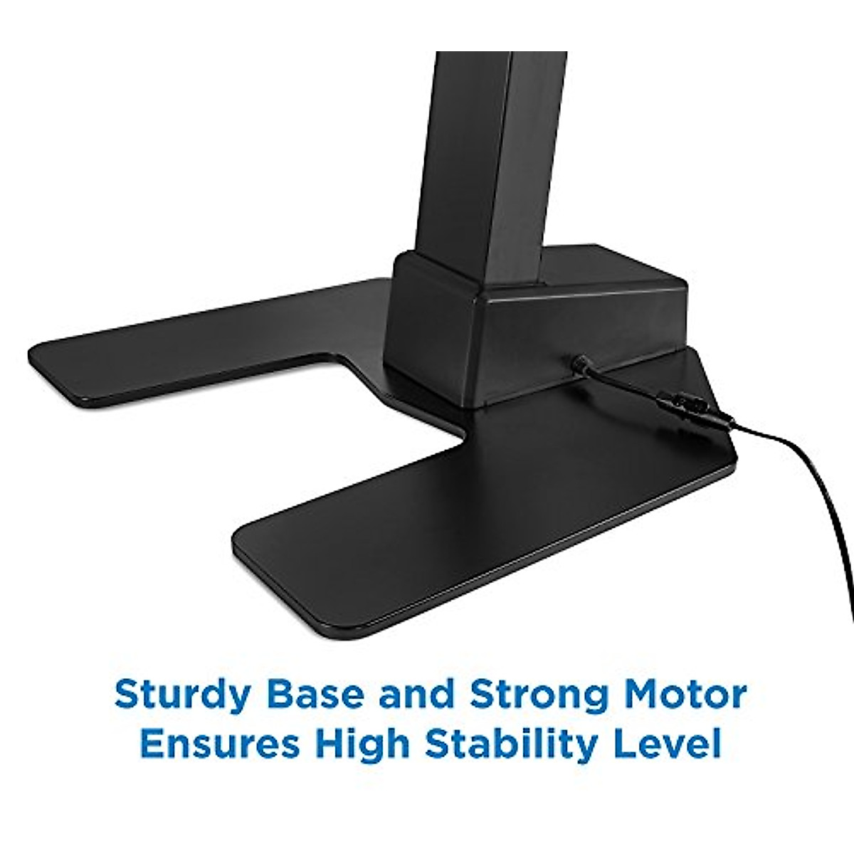 Mount-It! Motorized Sit Stand Desk Converter - Dual Monitor