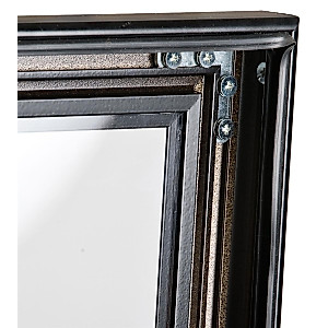 Weather Resistant, Magnetic Surface, Bulletin Board with Swing-Open Locking Door, Wall Mounted, Matte Black Finish Aluminum Frame, with Header, for Indoor Or Outdoor Use