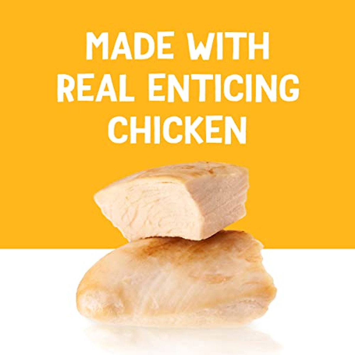 Purina Friskies Pureed Cat Food Topper, Lil’ Shakes With Enticing Chicken - (16) 1.55 oz. Pouches