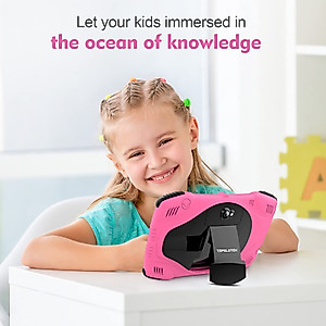 Tablet for Kids 7 Kids Tablet for Toddlers Tablet with Case Included, Kids Learning Tablet with Wi-Fi Dual Camera 2GB 32GB, Parental Control, Youtube, Netflix,Shock Proof Children Tablet for Boy Girls