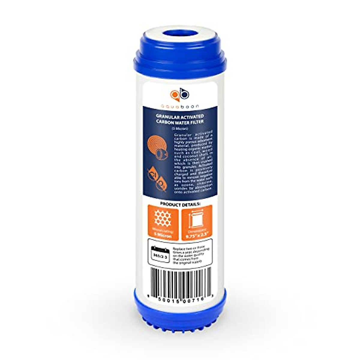 5 Stage Reverse Osmosis Replacement Water Filter Kit with 100GPD Membrane | 5 Micron 10 x 2.5 inch Cartridges | Compatible with DWC30001, WFPFC8002, FXWTC, WHEF-WHWC, WHKF-WHWC, Pentek DGD series