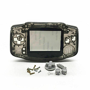 MOOKEENONE Replacement Housing Shell Button PartsRepair Clear Repair Case for Gameboy Advance
