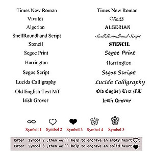 JOVIVI Personalized Metal Bookmarks, Custom Message Stainless Steel Rectangle Tag with Brown Tassel for Book Lover Kids Office School Reading