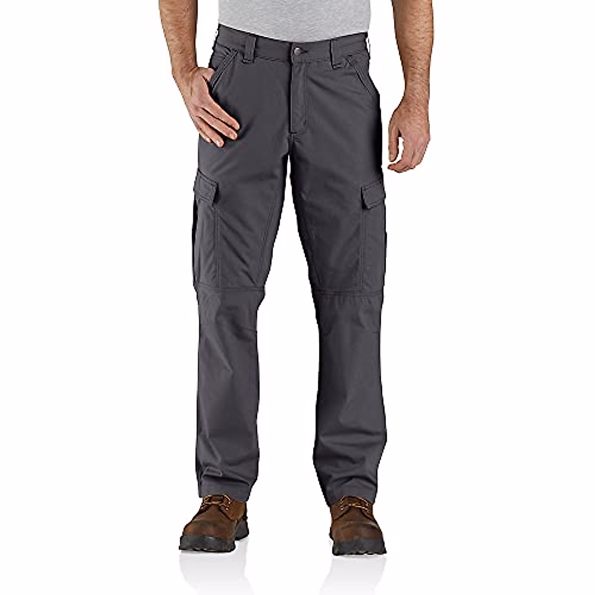 Carhartt mens Force Relaxed Fit Ripstop Cargo Work Utility Pants, Shadow, 38W x 30L US