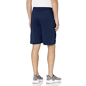 Russell Athletics Men's Dri Power Essential Performance Shorts with Pocket - Workout and Gym Active Wear, Navy, X-Large