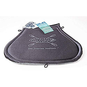 Yakpads Cascade Creek Cushioned Seat Pad by, Gel Seat Pad for Kayaks and Kayak Accessories, for Outdoor Watersports and Recreation