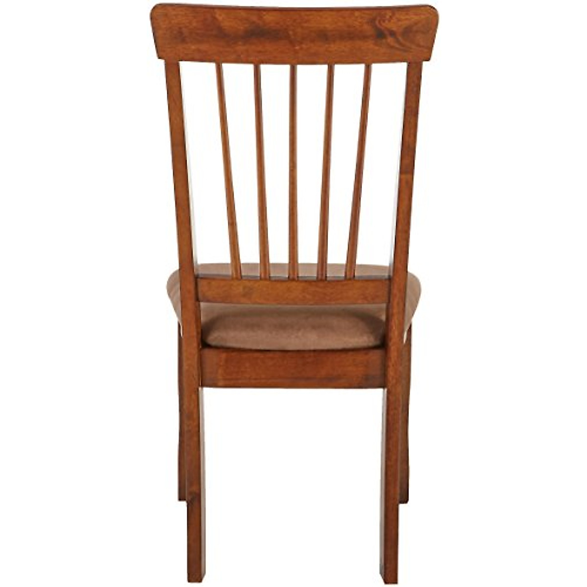 Signature Design by Ashley Berringer 18" Rustic Dining Chair with Cushions, 2 Count, Brown