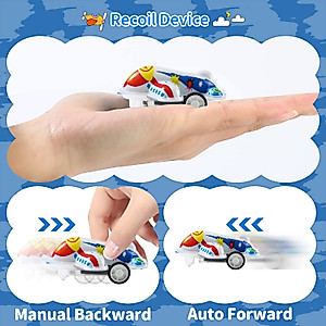 Valentines Gifts for Kids, 28pcs Pull Back Airplane Toy With Valentines Cards for Kids Classroom, School Exchange Party Favors for Kids Small Toys Goodie Bags Stuffers, Pinata Fillers,Class Prizes