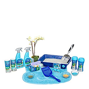 Fresh Step Cat Litter Box Odor Eliminating Powder | Cat Deodorizer for Litter Box | Easy to Use Odor Neutralizing Powder Cat Product for the Home - 16 Ounces