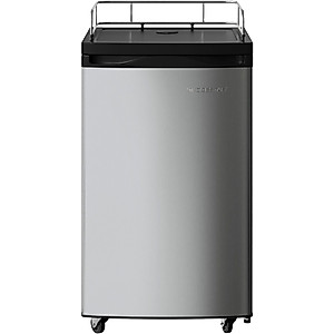 EdgeStar BR2001SS Ultra Low Temp Stainless Steel Refrigerator for Kegerator Conversion