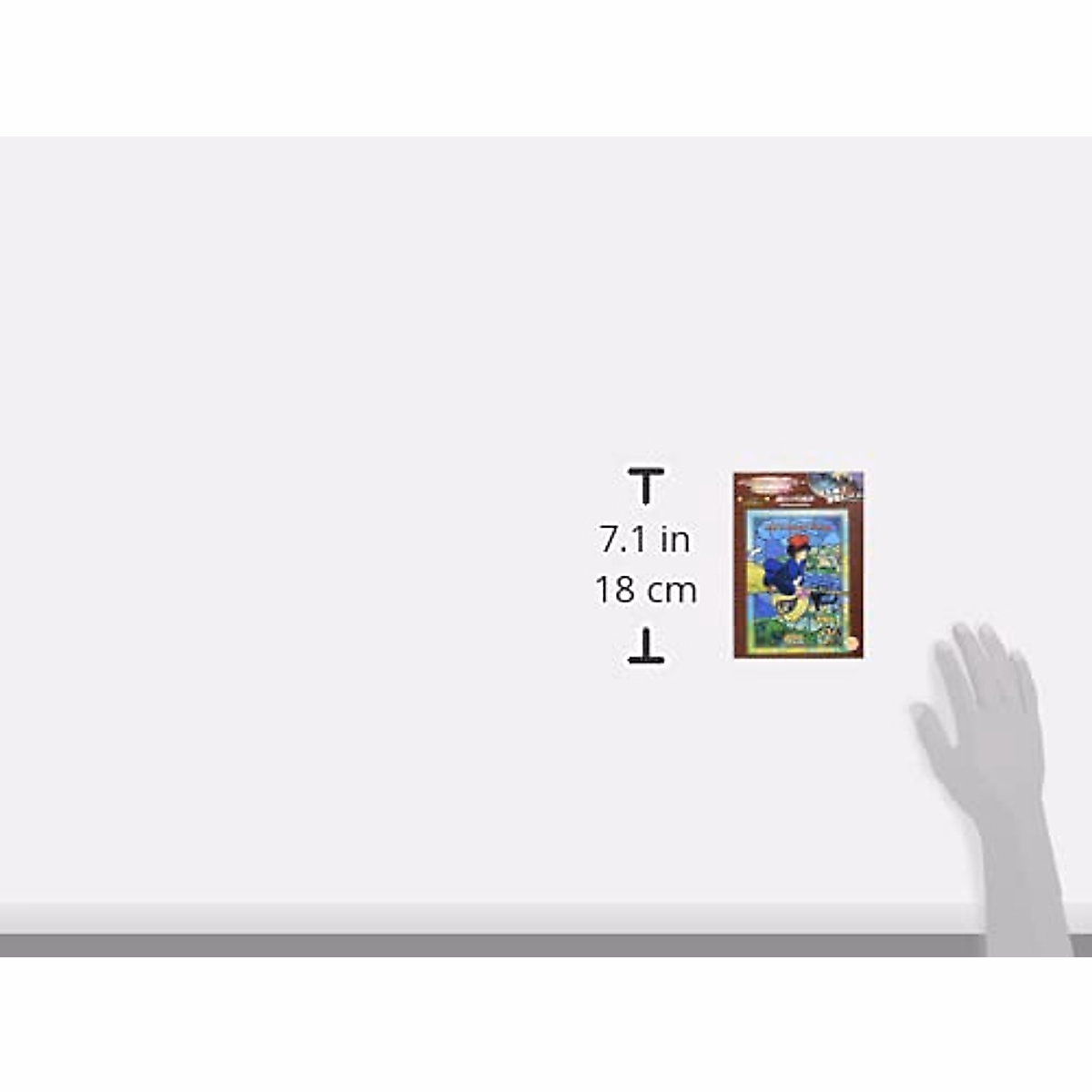 Studio Ghibli via Bluefin Ensky Kiki's Delivery Service Flying Kiki Art Crystal Jigsaw Puzzle (208-AC13) - Official Merchandis, Multicolor