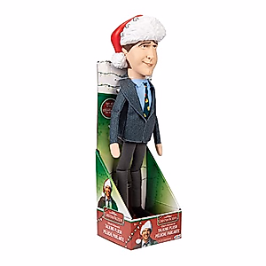 Jakks Holiday Clark Griswold Talking Plush with 16 Phrases, 12 Inches Tall, National Lampoon’s Christmas Vacation