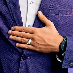 IceCarats 925 Sterling Silver 10mm Half Round Plain Classic Wedding Band Ring Size 13.5