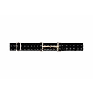 FREE RIDE EQUESTRIAN Belts, Horseback Riding Belts for Women, Stretchable And Comfortable Waist Belt (Black Glitter Bit belt)
