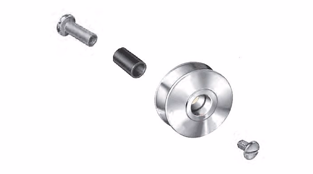 AFTCO Roller Guide Spare Parts - Stainless Steel Assembly