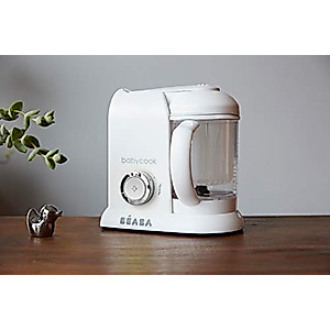 BEABA Babycook Solo White, BEABA Silicone Multiportions Baby Food Tray