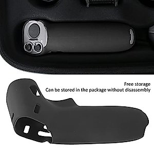 FastUU Joystick Protective Sleeve, Joystick Protector Anti Drop Ergonomic Anti Scratch Soft for FPV(Black)