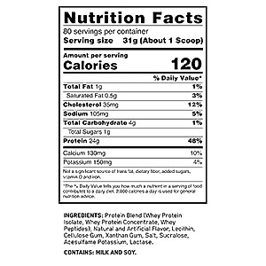 Optimum Nutrition Gold Standard 100% Whey Protein Vanilla Flavor 5.46 lb