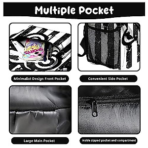 Cbntnaf Motorcycle Camo Backpack for Kids Boys Girls Teens,College Bookbags,18 Inch,Large Capacity,Durable,Lightweightbag for Travel