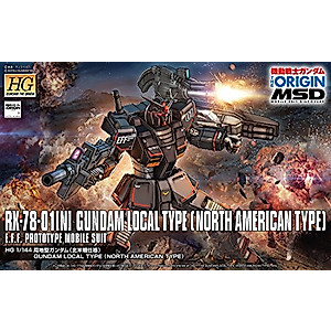 Bandai Hobby HG 1/144 Gundam Local Type (North American Front) The Origin