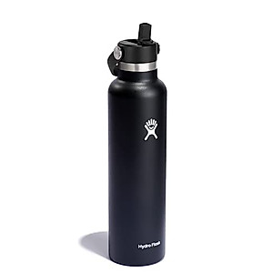 Hydro Flask Standard Flex Straw Cap Black 24 Oz