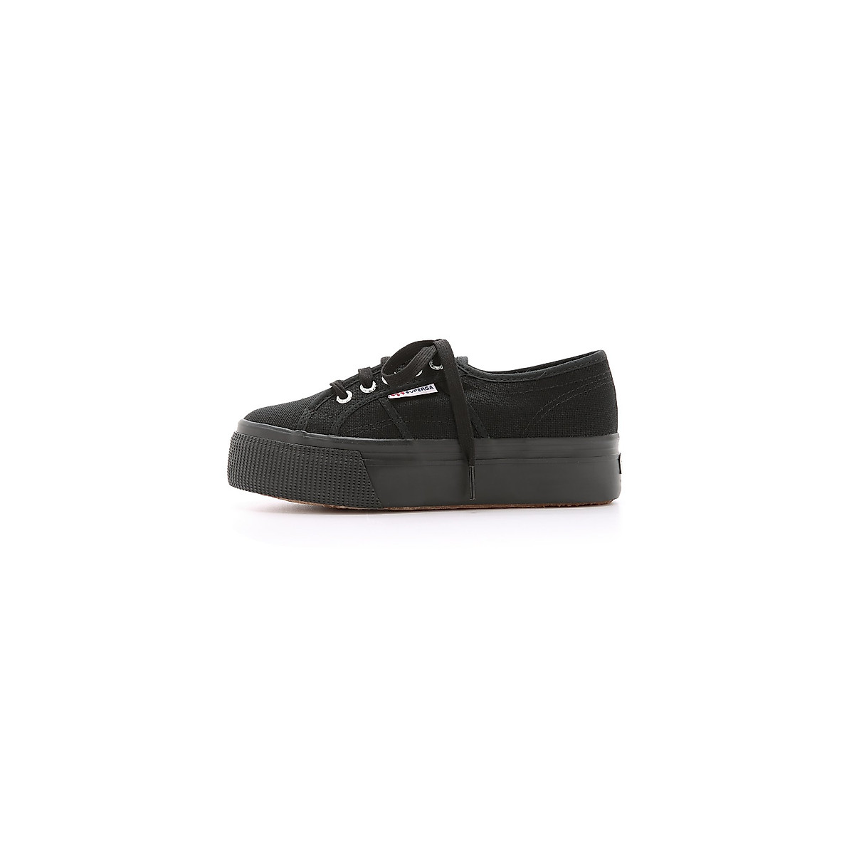 Superga 2790 Linea UP and Down Trainer Full Black Euro 36 Full Black