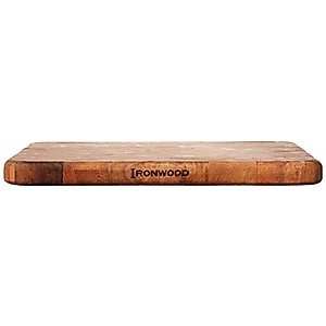 Ironwood Oslo End Grain Square Utility Board, One Size, Acacia Wood