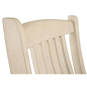 Signature Design by Ashley Bolanburg Upholstered Dining Room Chair, 2 Count, Antique White