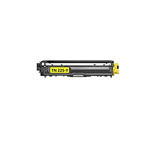 Calitoner Compatible Laser Toner Cartridge Yellow Replacement Brother TN221 TN225 for Brother MFC-9130CW, MFC-9330CDW, MFC-9340CDW, HL-3140CW, HL-3170CDW Printer- (1 Pack)