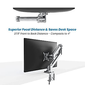 Grand Stands ACE20 Ergonomic Monitor Arm (Black)