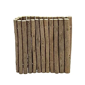 LIZEALUCKY Wooden Hamster Bridge Small Animal Guinea Pig Folding Bridge Ferrets Curly Chinchillas Small Rabbits Climbing Bridge Tunnel/Hideout/Hut/Ramp(15 * 30CM)