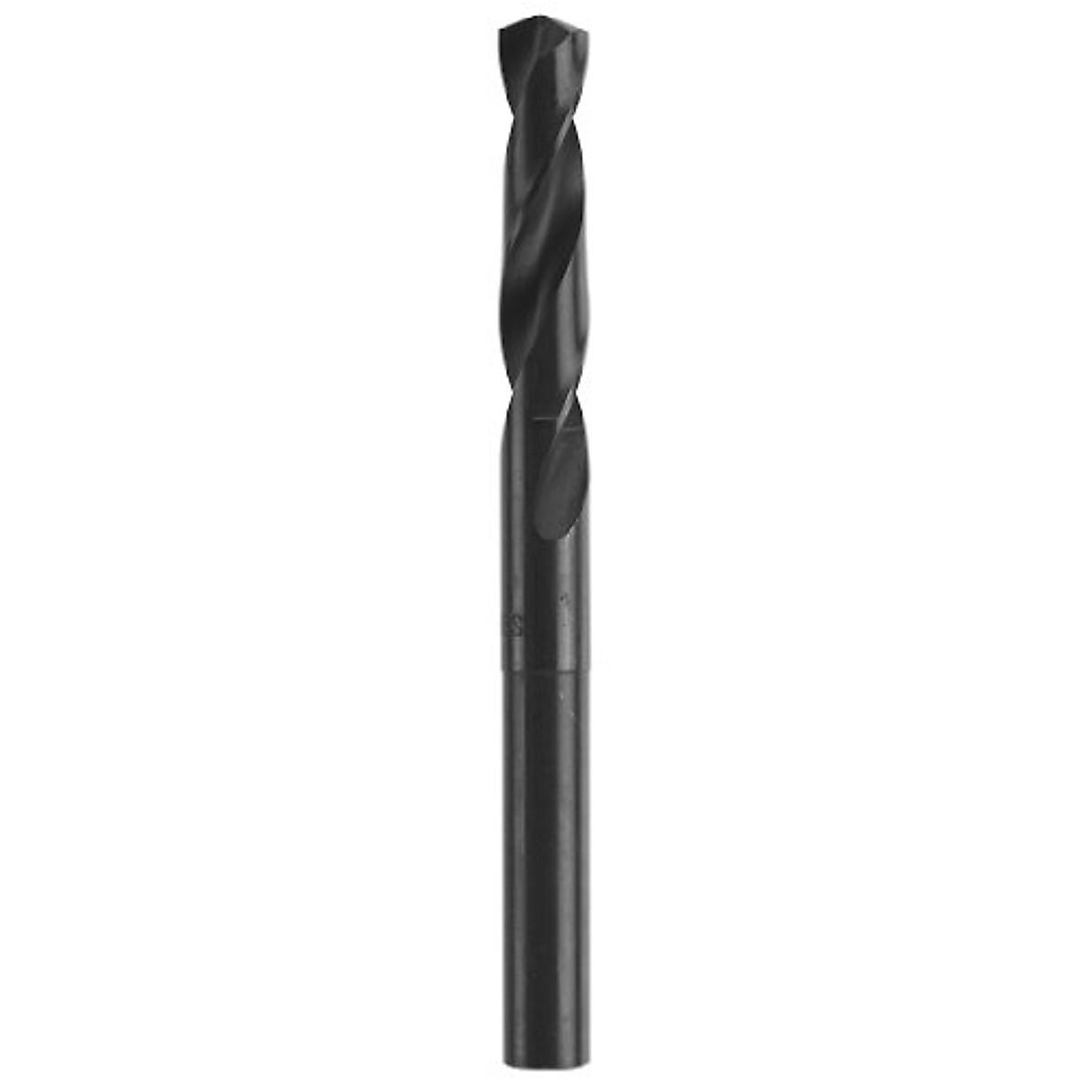 BOSCH BL2158 1-Piece 31/64 In. x 5-7/8 In. Fractional Jobber Black Oxide Drill Bit for Applications in Light-Gauge Metal, Wood, Plastic