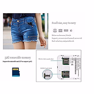 KuWFi 4G LTE Mobile WiFi Hotspot Unlocked Travel Partner Wireless 4G Router with SIM Card Slot Support B1/B3/B5/B7/B8/B20 in Europe Caribbean South America Africa