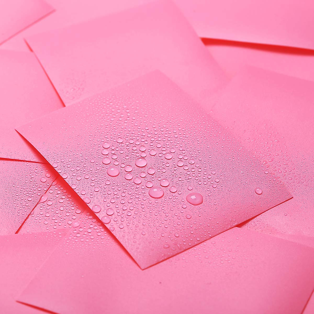 DeELF 500 ct TCG Standard Card Sleeves Bulk Deck Protector Standard Card Sleeves Cord for Collectible Gaming Cards (Pink Matte)