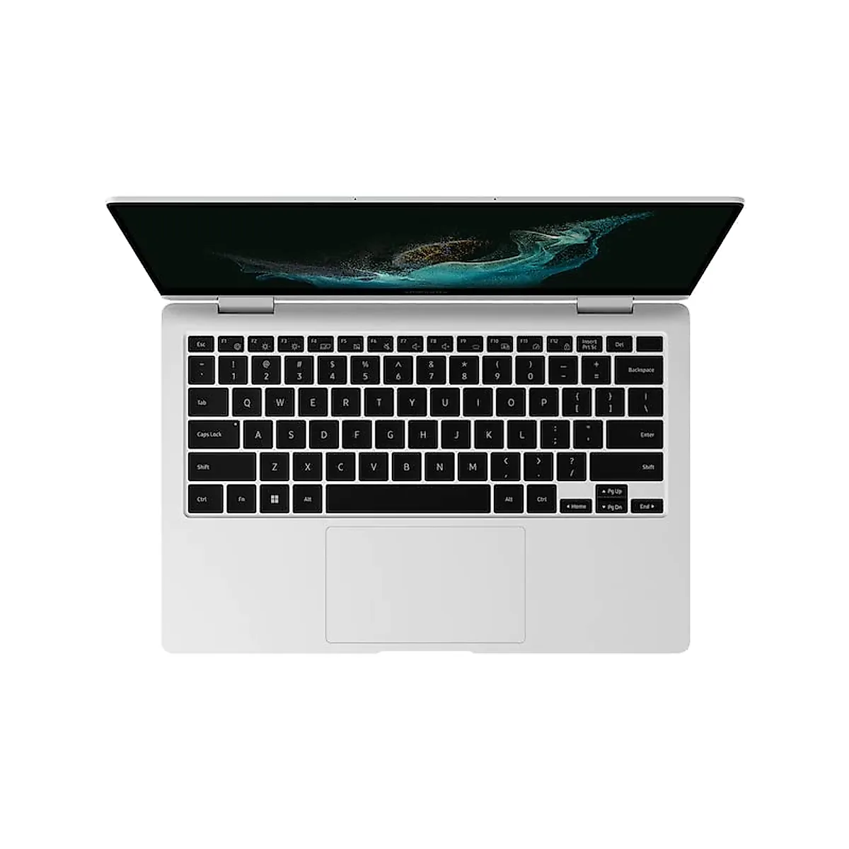 Samsung Galaxy Book2 360 13 2-in-1 Laptop 13.3" FHD AMOLED Touchscreen 12th Generation Intel 10-Core i7-1255U 16GB RAM 512GB SSD Backlit Keyboard Fingerprint Reader Thunderbolt USB-C HDMI Win11 Silver