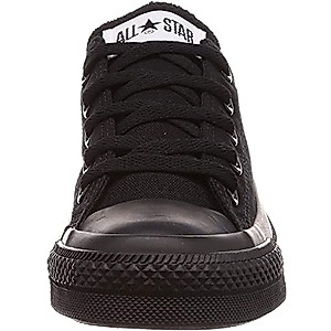 Converse Unisex Chuck Taylor All Star Low Top Black/Black Sneakers - 7 B(M) US Women / 5 D(M) US Men