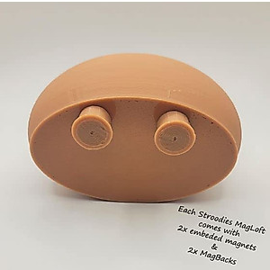 Stroodies MagLoft | Terracotta | Magnetic BubbleLoft Hide for Arboreal Geckos | Especially Cresties