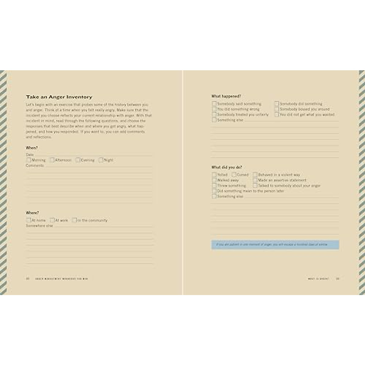 Anger Management Workbook for Men: Take Control of Your Anger and Master Your Emotions