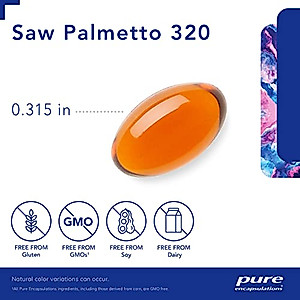 Pure Encapsulations Saw Palmetto 320 | Fatty Acids and Other Essential Nutrients to Support Testosterone Metabolism, and Urinary Function* | 120 Softgel Capsules