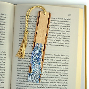 Wooden Bookmark Dragon Art by Kathleen Barsness - Also Available with Personalization - Made in USA