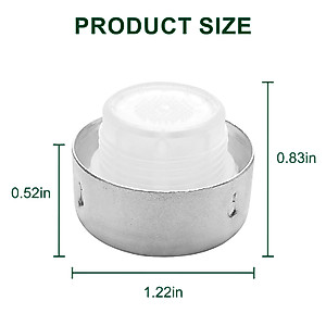 Aulpq 630-7500 Vacuum Breaker Repair Kit, for Prier Outdoor Faucet 300/400/500 Wall Hydrant, Pressure Vacuum Breaker Outside Faucet Wall Hydrants Replacement Plunger Assembly