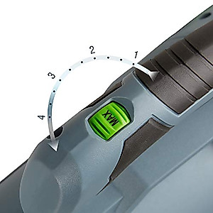 WORKPRO 20V Cordless Leaf Blower, Electric Gardening Tool Powered Sweeper, with 2.0Ah Battery and 1 Hour Quick Charger Included